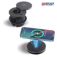 China 15W Fast Charging Desktop Power Grommet For Conference Tables OEM for sale