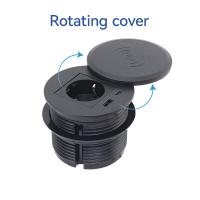 China multifunctional Usb Charging Flush Mount Power Grommet Type F Plug Waterproof for sale