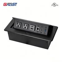China Residential CUL VGA Pop Up Socket Box USB 3.0 For Nightstand Countertops for sale