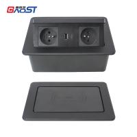 China Desktop Power Strip with 20W USB A+C Fast Charging 15W Wireless Charging and V0 Flame Retardant Material for sale