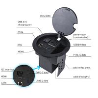 China Embedded Desktop Cubby Connectivity Box for AV Audio Visual Accessory for sale