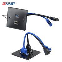 China 4K HDMI Audio Video Wall Box Outlets USB3.0 For Office Networking for sale