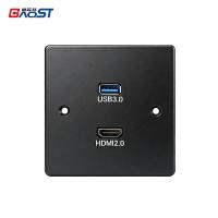 China 4K HDMI Audio Video Wall Box Outlets USB3.0 For Office Networking for sale