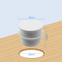 China UKCA Certified 20W Fast Charging USB-C Desktop Socket with 82mm Diameter for Office and Home for sale