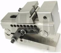 China CNC Precision Sine Screwless Tool Vise 0.005mm Parallelism 100mm Angle Range 0-45 Degree for sale