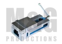 China Precision CNC Milling Vise 100mm Jaw Width Fine Ground Nodular Cast Iron for sale