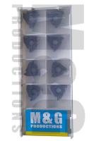 China Grooving Carbide Insert Turning Tool TiAlN Coated Triangle Shape 10mm for sale
