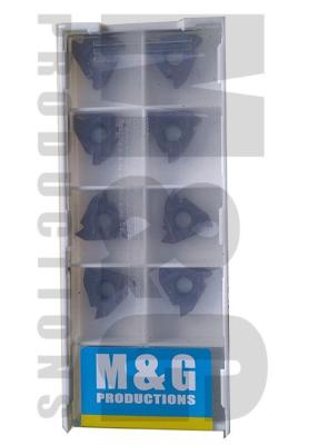 China Grooving Carbide Insert Turning Tool TiAlN Coated Triangle Shape 10mm for sale