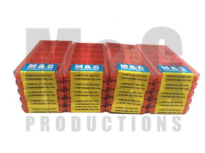 China High Strength Carbide Inserts CVD PVD Coating CNC Turning Tools for Steel C5 C6 for sale