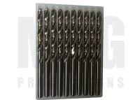 China HSS Cobalt M35 M42 Fully Ground Jobber Length Drill Bits DIN 338 ANSI Amber Finish 1mm 13mm for sale