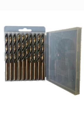 China ANSI 94 HSS M2 Cobalt M35 Fully Ground Jobber Length Drill Bit 1-13mm Black Gold Triangle Shank for sale