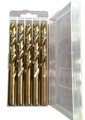 China DIN 338 HSS Cobalt M35 Jobber Length Drill Bits 135 Degree Split Point 1mm to 13mm for sale