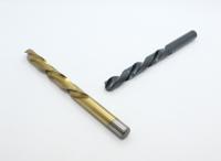 China HSS Fully Ground Jobber Length Drill Bits 1.0-20.0mm 135 Deg Split Point Black Gold Finish for sale