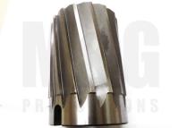 China HSS Spiral Flute Shell Reamer 3/4 to 4 Inch Diameter Carbide Metal Cutting Reamer for sale