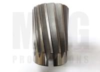 China HSS Spiral Flute Shell Reamer 3/4 to 4 Inch Diameter Carbide Metal Cutting Reamer for sale
