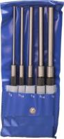 China 8 Inch Drive Pin Punch Set 5 Piece 1/8 to 3/8 Inch Sizes for Heavy Duty Industrial Use for sale