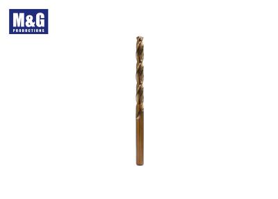 China DIN 338 HSS Cobalt 5% Fully Ground Jobber Length Drill Bit 135° Split Point for Stainless Steel for sale