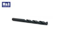China DIN338 Jobber Drill Bit 135° Split Point Twist Drill Straight Shank Black Oxide for sale