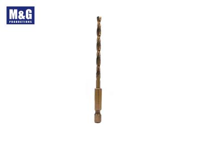 China HSS M35 Cobalt 1/4 Hex Quick Change Twist Drill Bit 3-8mm Fully Ground Impact Driver for sale