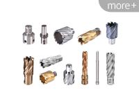 China HSS Annular Cutter Core Drill 35mm Cutting Depth for Hard Metal Rail Drilling for sale