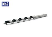 China Carbide Tip Wood Auger Drill Bit 6-32mm with Quick Change Hex Shank for Deep Boring for sale