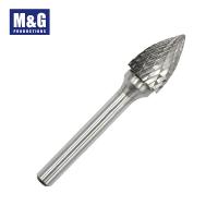 China Tungsten Carbide Burr Arc Cylinder Sharp Top 3-16mm 6mm Shank ISO9001 for sale