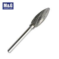 China Tungsten Carbide Burr Double Cut 3-16mm 6mm Shank for Automotive Mold Making for sale