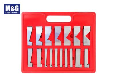 China Machine Tool Accessories 17PCS Angle Block Set HRC52-58 Precision Ground in Plastic Box for sale