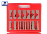 China Machine Tool Accessories 17PCS Angle Block Set HRC52-58 Precision Ground in Plastic Box for sale