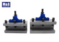 China 40 Position Machine Tool Accessories Europe Style Quick Change Lathe Tool Post Set for sale