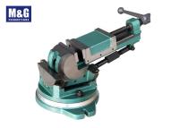 China EDM Machining QW Precision Universal Tilting Vise Machine Tool Accessories for sale