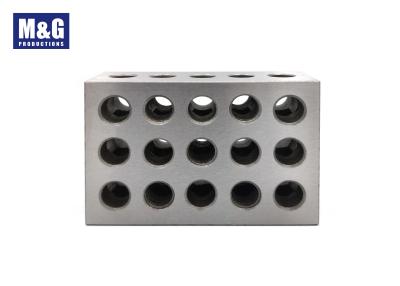 China Precision Ground 1-2-3 and 2-4-6 Blocks 23 Hole Hardened 56-60 RC Machine Tool Accessories for sale