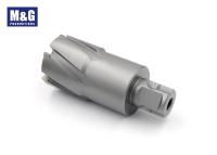 China TCT Tungsten Carbide Tip Rail Cutter Annular Cutter 18-36mm 25mm Depth Half Flute Shank for sale