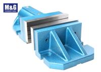 China Two Piece Milling Vise 6 Inch Jaw Width High Clamping Flexibility Machine Tool Accessories for sale