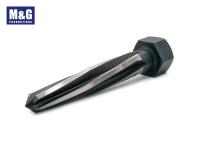 China Erector Hex Shank Metric Hand Reamers Flexible Adjustable Tapered Reamer for sale