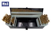 China 115 Pc Jobber Quick Change Drill Bits HSS Straight Shank Twist Type for sale