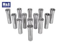 China Precision R8 Collets Set 13 Piece 1/8 to 7/8 Inch CNC Milling Tool Holder HRC40-45 for sale