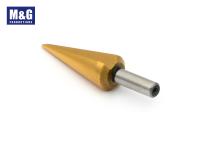 China HSS Round Shank Straight Flute Conical Tube Drill Bit 3-60mm for Metal Sheet Reaming for sale
