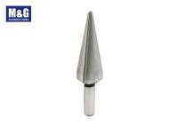 China HSS Round Shank Straight Flute Conical Tube Drill Bit 3-60mm for Metal Sheet Reaming for sale