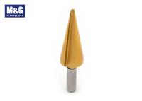 China HSS Round Shank Straight Flute Conical Tube Drill Bit 3-60mm for Metal Sheet Reaming for sale