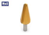 China HSS Round Shank Straight Flute Conical Tube Drill Bit 3-60mm for Metal Sheet Reaming for sale