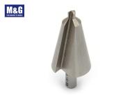 China HSS Round Shank Straight Flute Conical Tube Drill Bit 3-60mm for Metal Sheet Reaming for sale