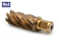 China HSS Cobalt M35 M42 Annular Cutter 1-4 Inch Cutting Depth Magnetic Drill Core Drill Bit for sale