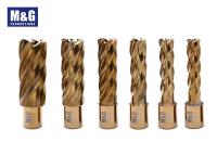 China HSS Cobalt M35 M42 Annular Cutter 1-4 Inch Cutting Depth Magnetic Drill Core Drill Bit for sale