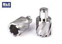 China HSS Cobalt Annular Cutter with Double Weldon Shank 19.05mm for Drilling 12-60mm Holes for sale