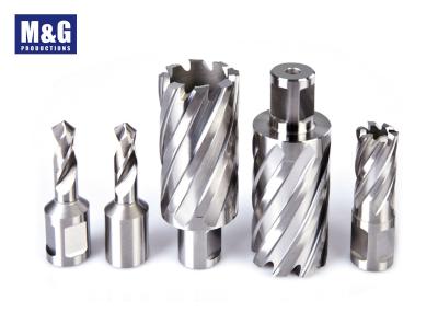 China HSS Cobalt Annular Cutter with Double Weldon Shank 19.05mm for Drilling 12-60mm Holes for sale