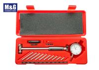 China Dial Bore Gauge Set 2-6 Inch 0.0005 Inch Accuracy Chrome Plated Handle Precision Measuring Tool for sale