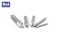 China HSS Center Drill Set 60-120 Degree Type R Combined Center Drill DIN333 1-8 Size for sale
