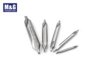 China HSS Center Drill Set 60-120 Degree Type R Combined Center Drill DIN333 1-8 Size for sale