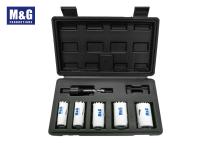 China Industrial Bi-Metal Holesaw Set with Hex Shank Arbor Diamond Tip 14-210mm for sale